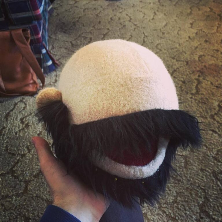 Puppet caricature for Ahmed • James Kemp Puppets