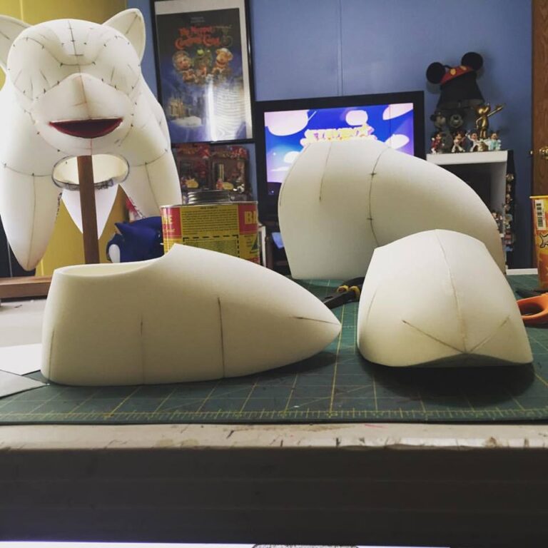 Sonic the Hedgehog commission • James Kemp Puppets