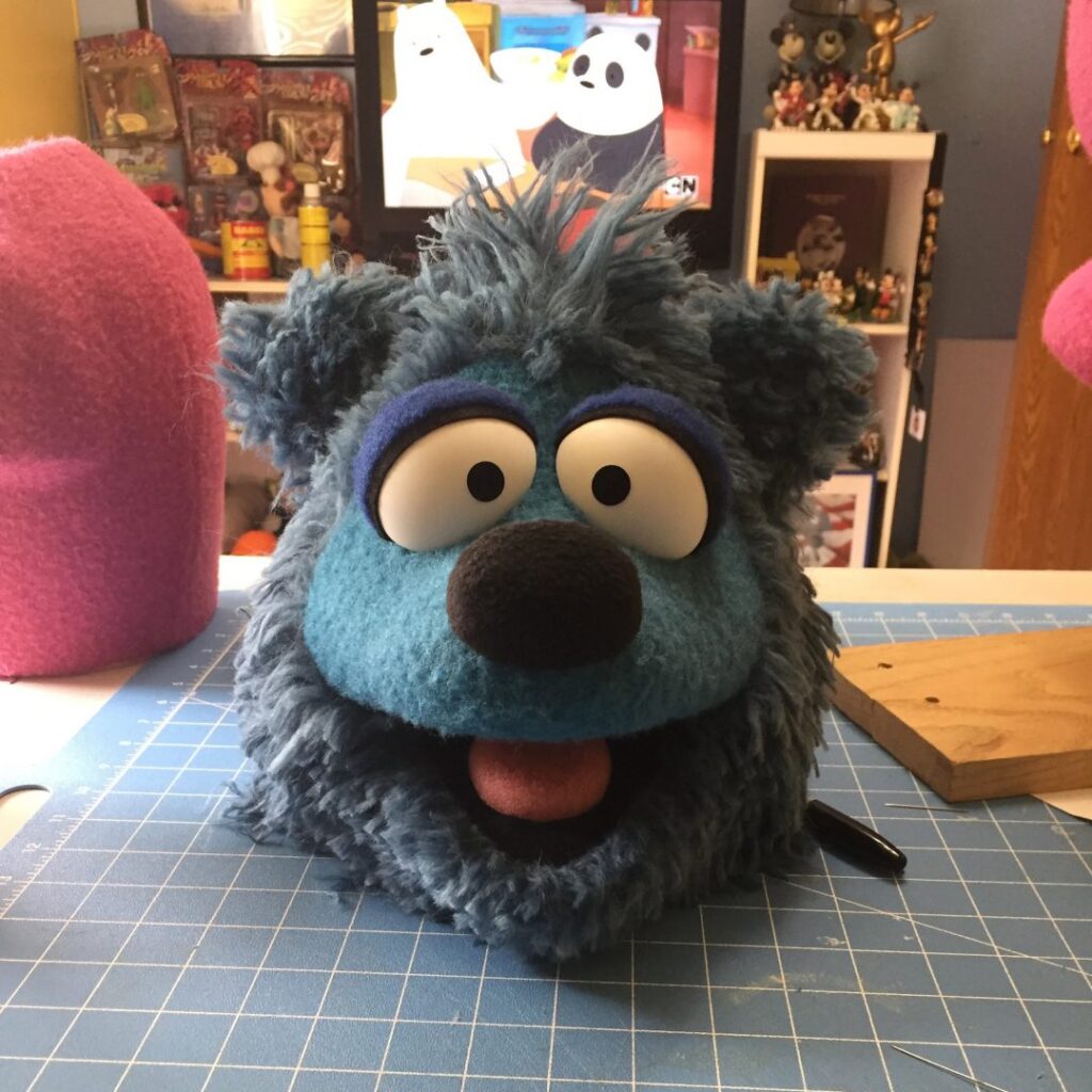 James Kemp Puppets Build Bear Puppet Named Banjo